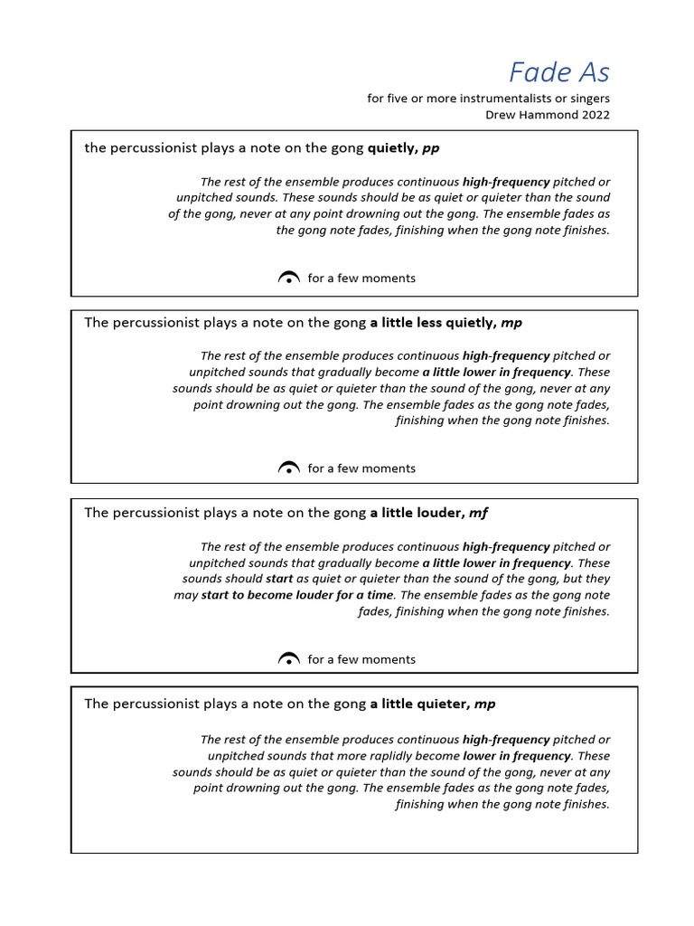 Fade As | PDF | Language Arts & Discipline