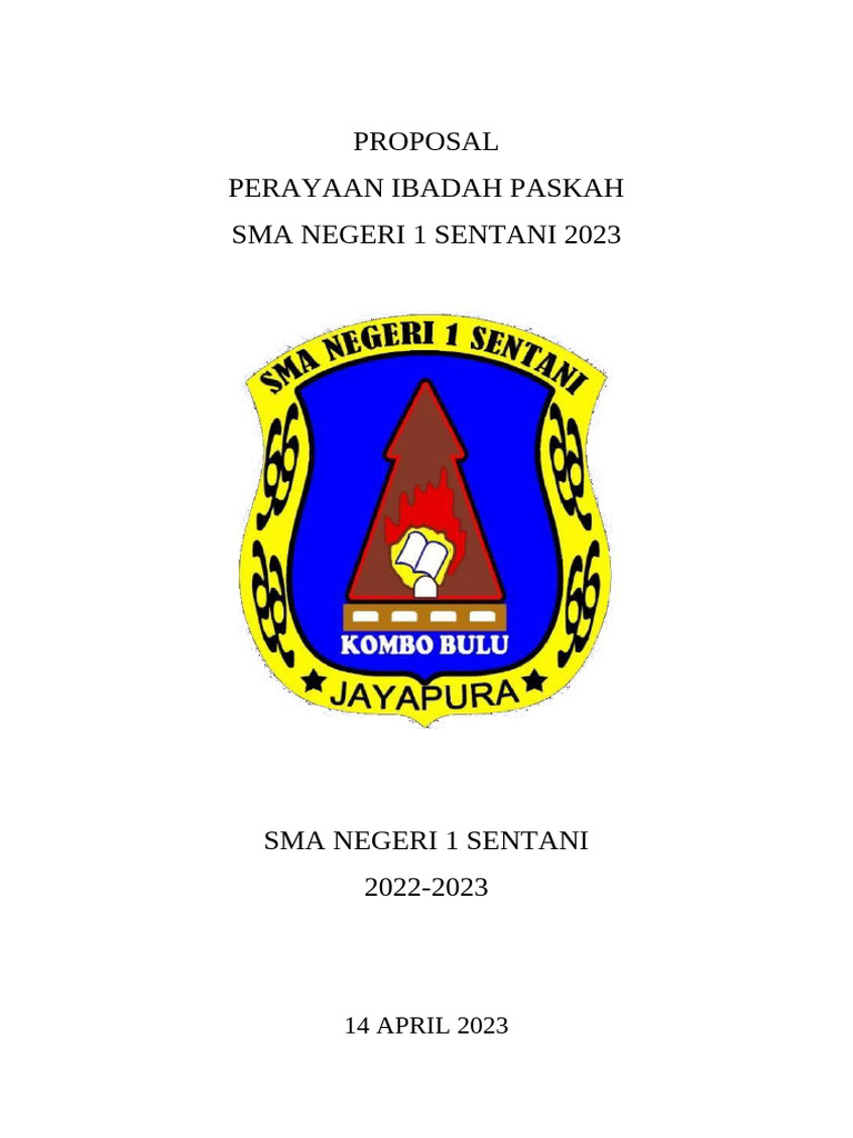 Proposal Paskah 2023 | PDF