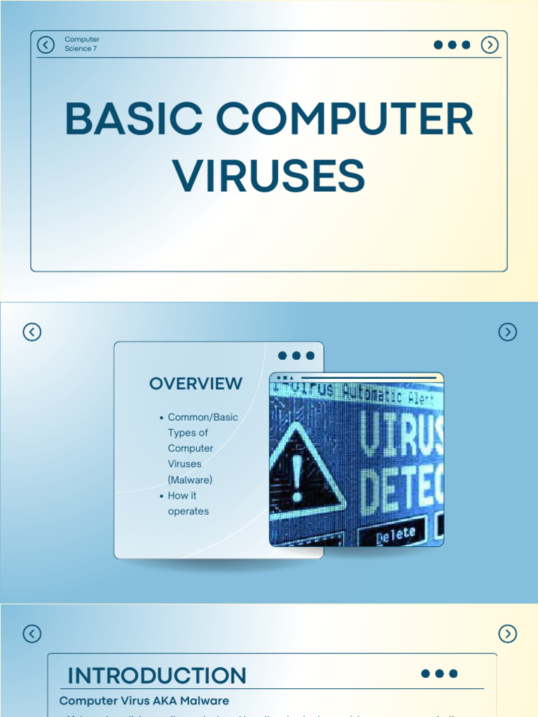 Basic Computer Viruses PDF | PDF