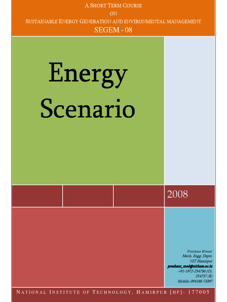 2 Energy Scenario | PDF