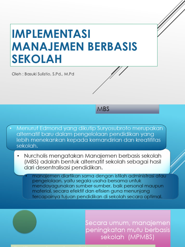 Implementasi MBS | PDF