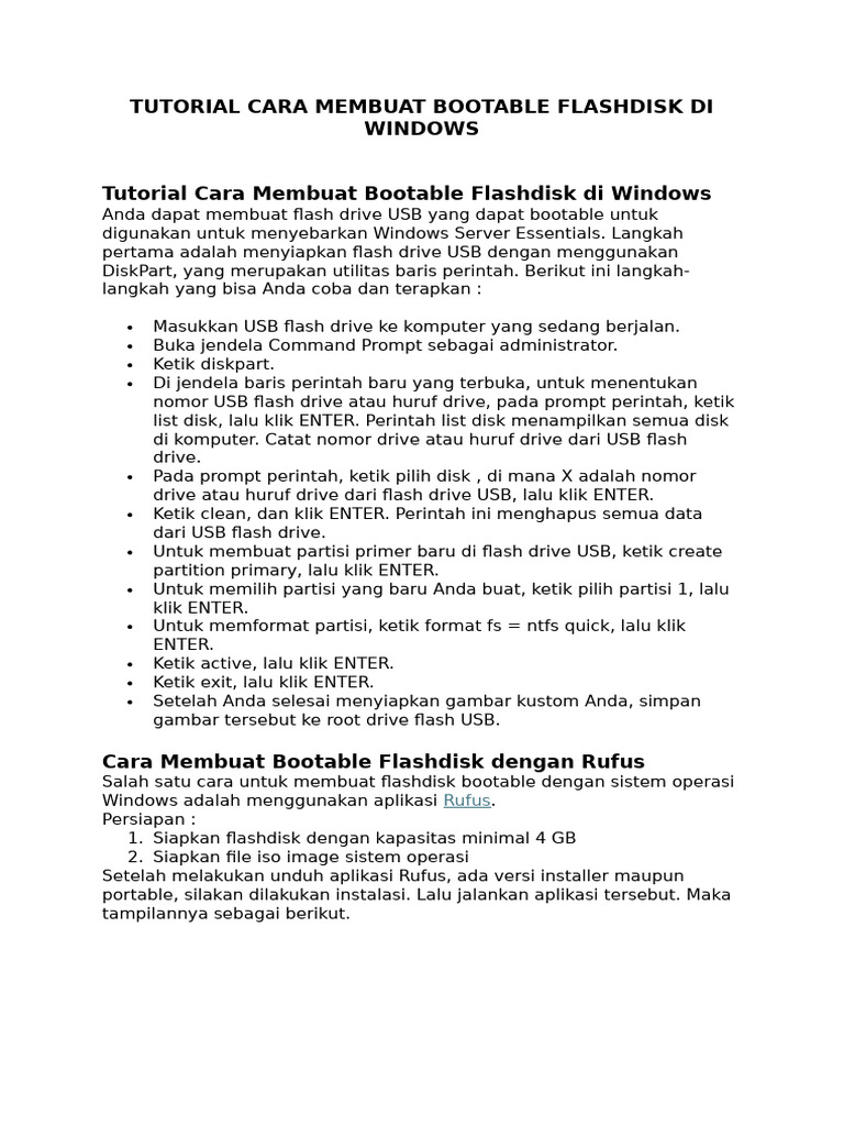 BOOTABLE | PDF | Usb Flash Drive | Games & Activities