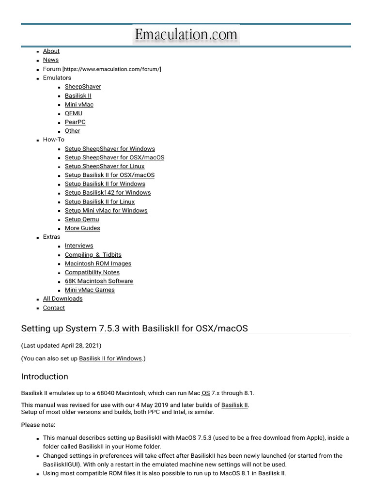 Setup Configuration | PDF | Mac Os | Games & Activities