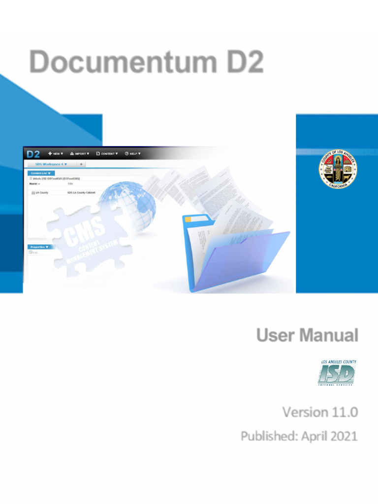 OpenText Documentum SDS D2 User Guide | PDF