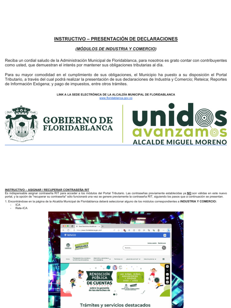 Instructivo Iyc (Final) | PDF