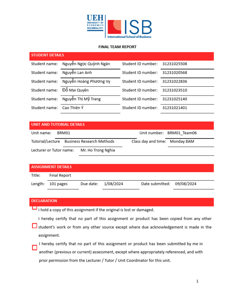 BRM01_G6_FinalReport | PDF