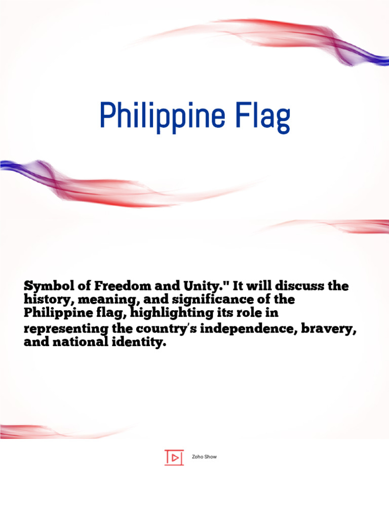 Philippine Flag Definition Ppt | PDF