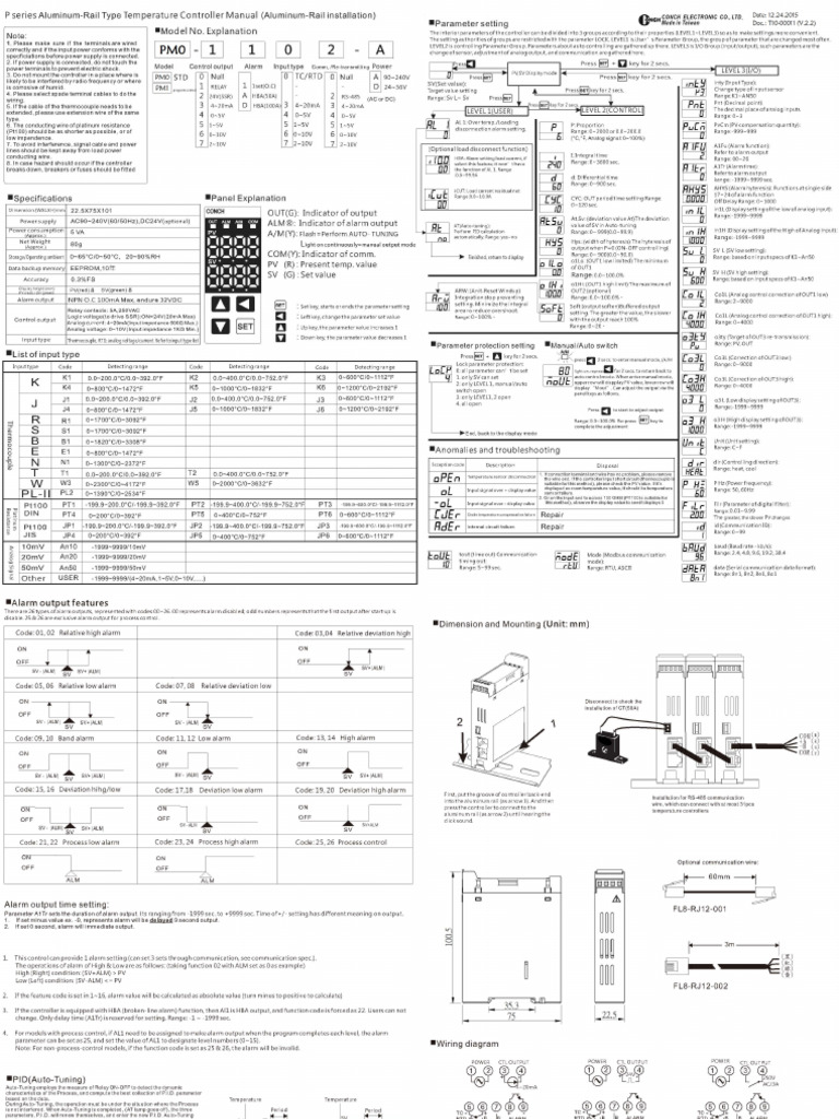 Users Manual PM | PDF