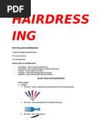 Hairdressing Tools | PDF | Hairdresser | Hairstyle