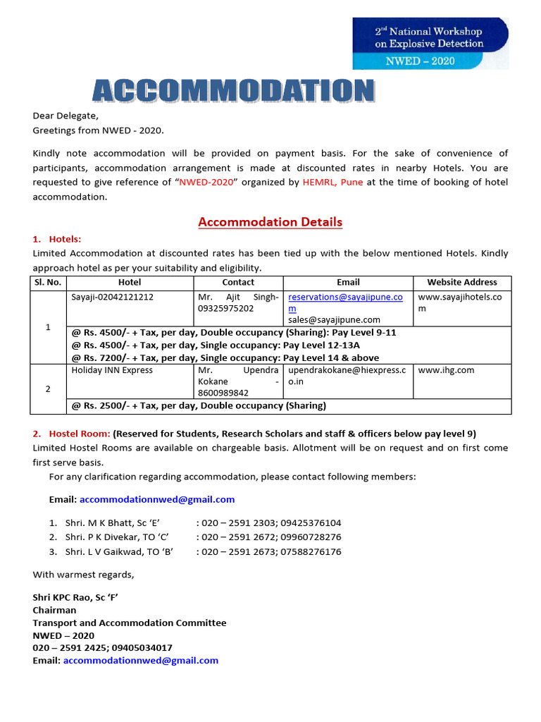 Trans Accom Website | PDF