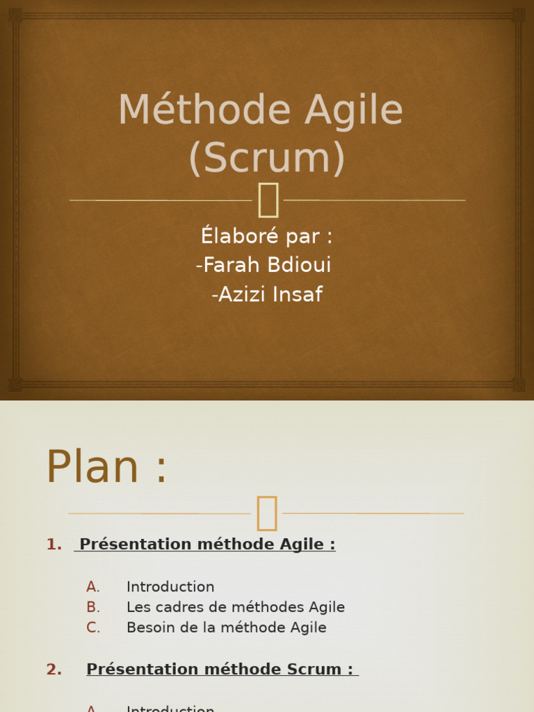 Méthode Agile | PDF