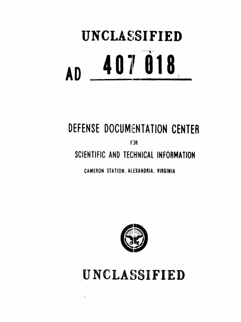 Unclassi Fled: Unclassified | PDF