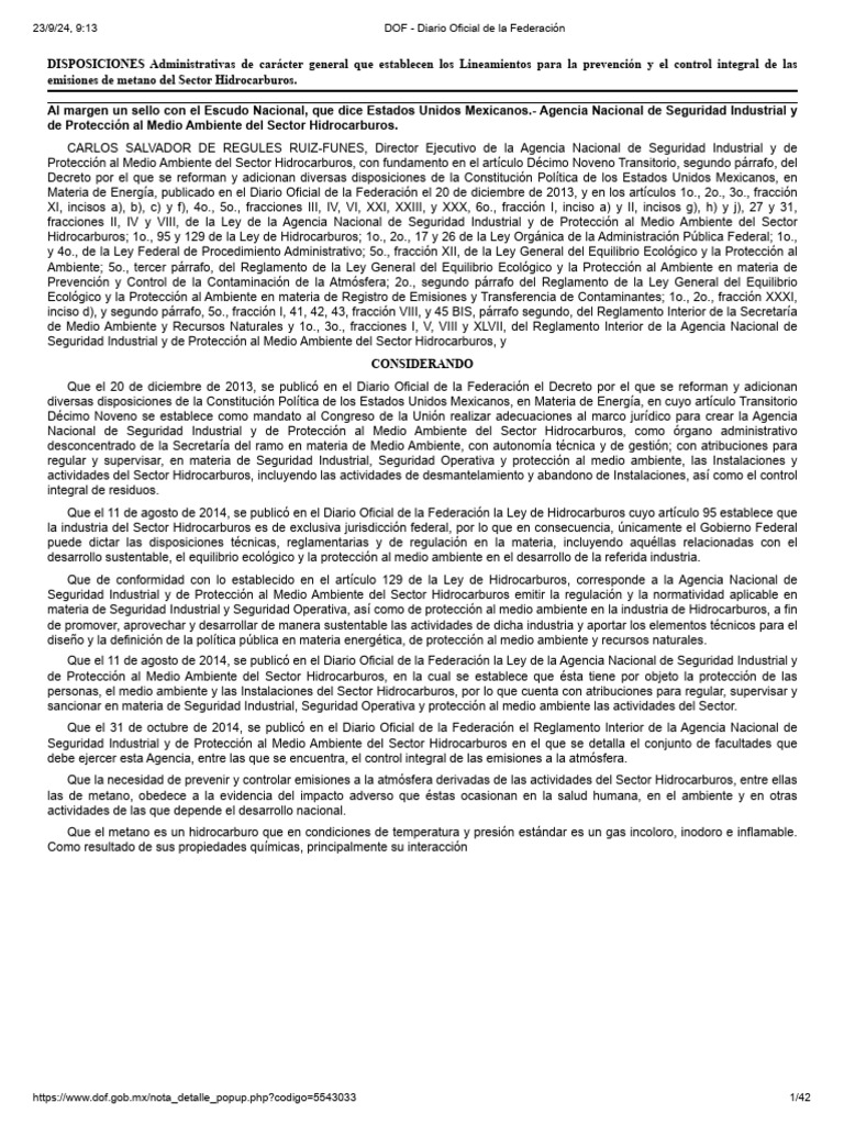 DACG Lineamientos para La Prevención y El Control Integral de Las ...
