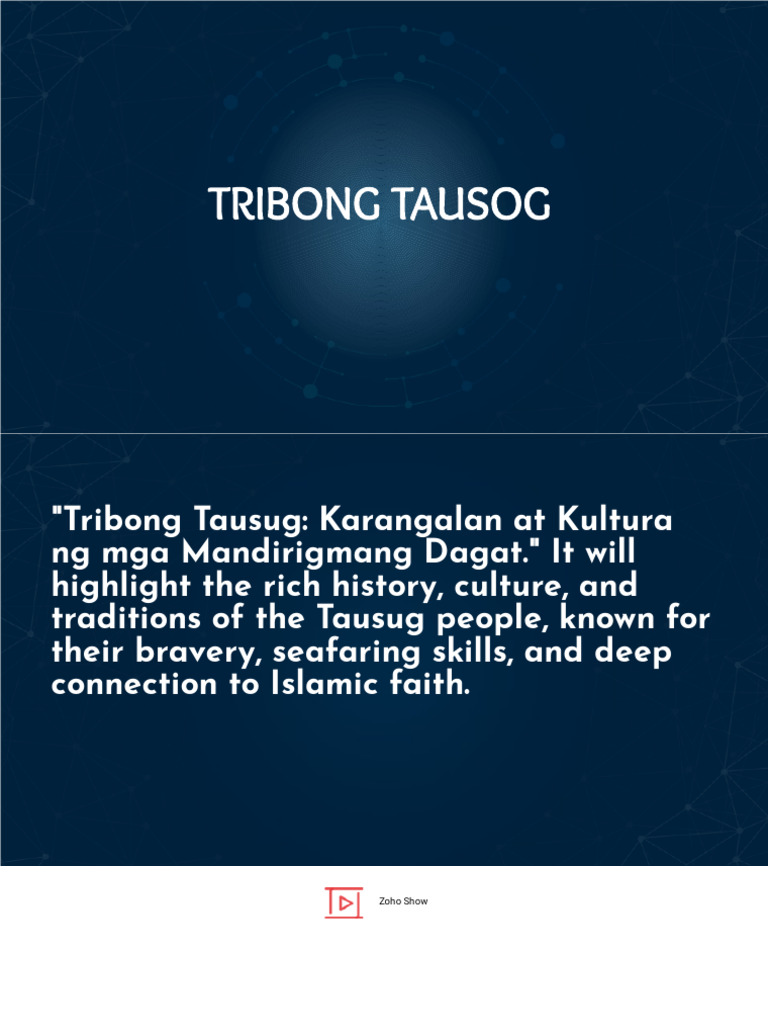 Tribong Tausog | PDF