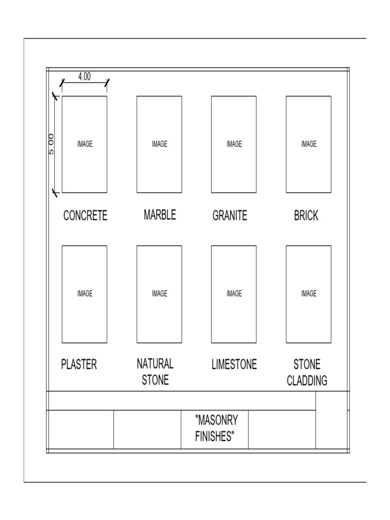 Masonry Finishes | PDF
