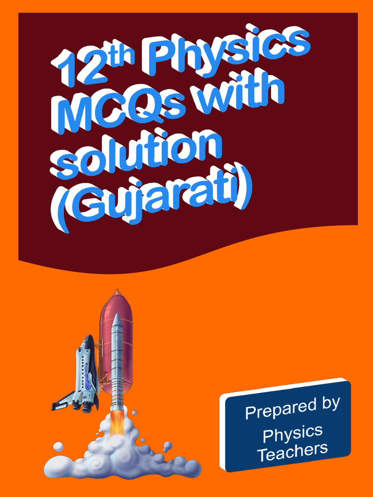 12th Physics MCQs With Solution Final | PDF