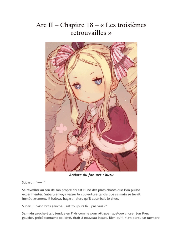 Arc 2 - Chapitre 18 | PDF