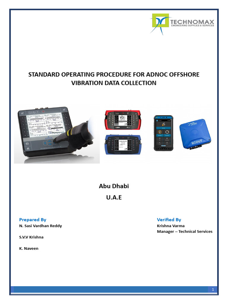 Standard Operating Procedures - ADNOC Offshore Vibration | PDF