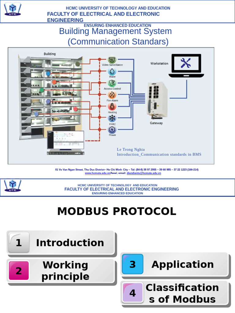 Building Management System - Chapter 3 Communication Standards in BMS ...