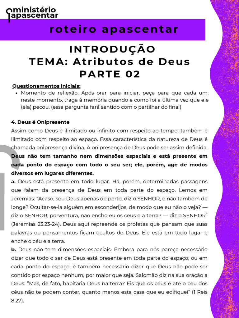 Aula 05 Apascentar | PDF