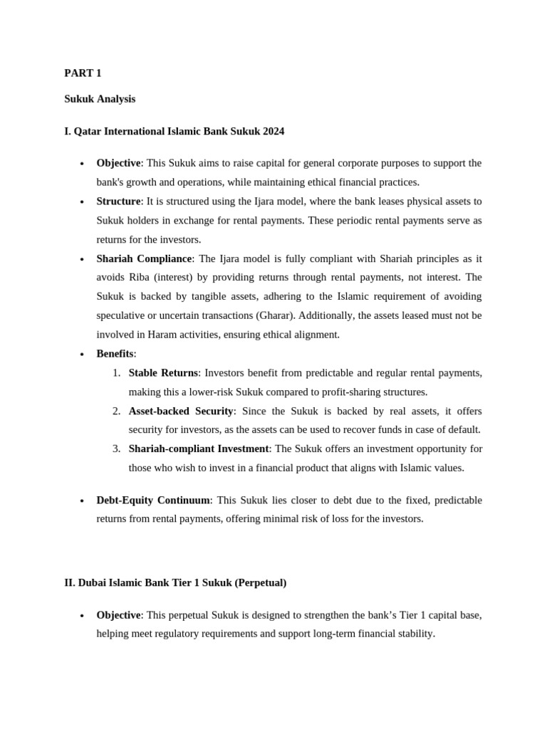Sukuk 2 | PDF
