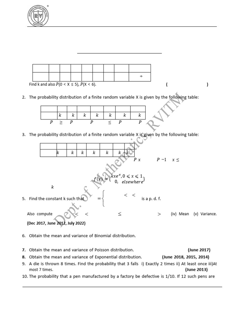 Module-I QB BCS301 | PDF