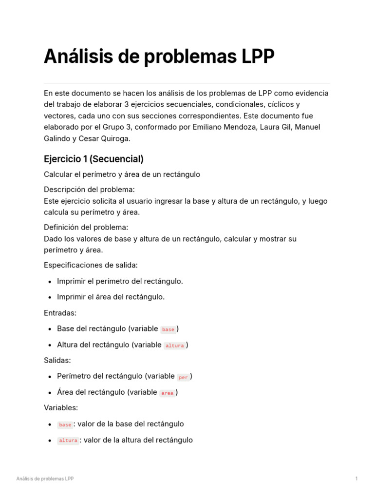 Analisis Problemas LPP 5 de abril | PDF