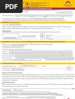 BSP Application Form | PDF | Online Banking | Banks & Banking
