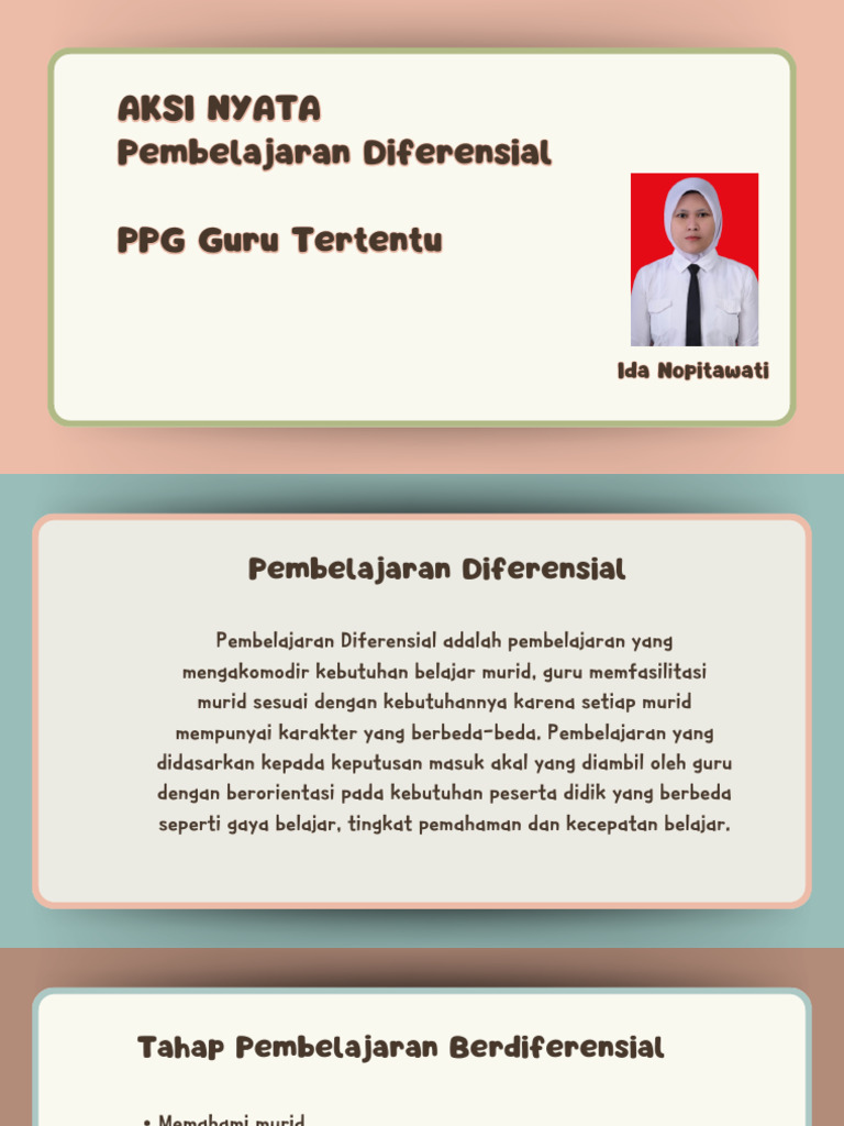 Jurnal Pembelajaranku - Modul 1 - Ida | PDF