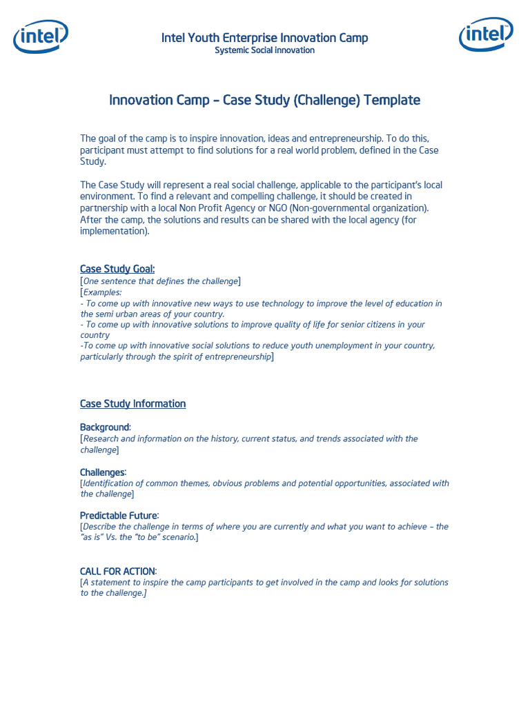 CaseStudy Template | PDF