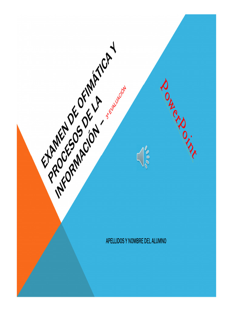 Examen PowerPoint | PDF