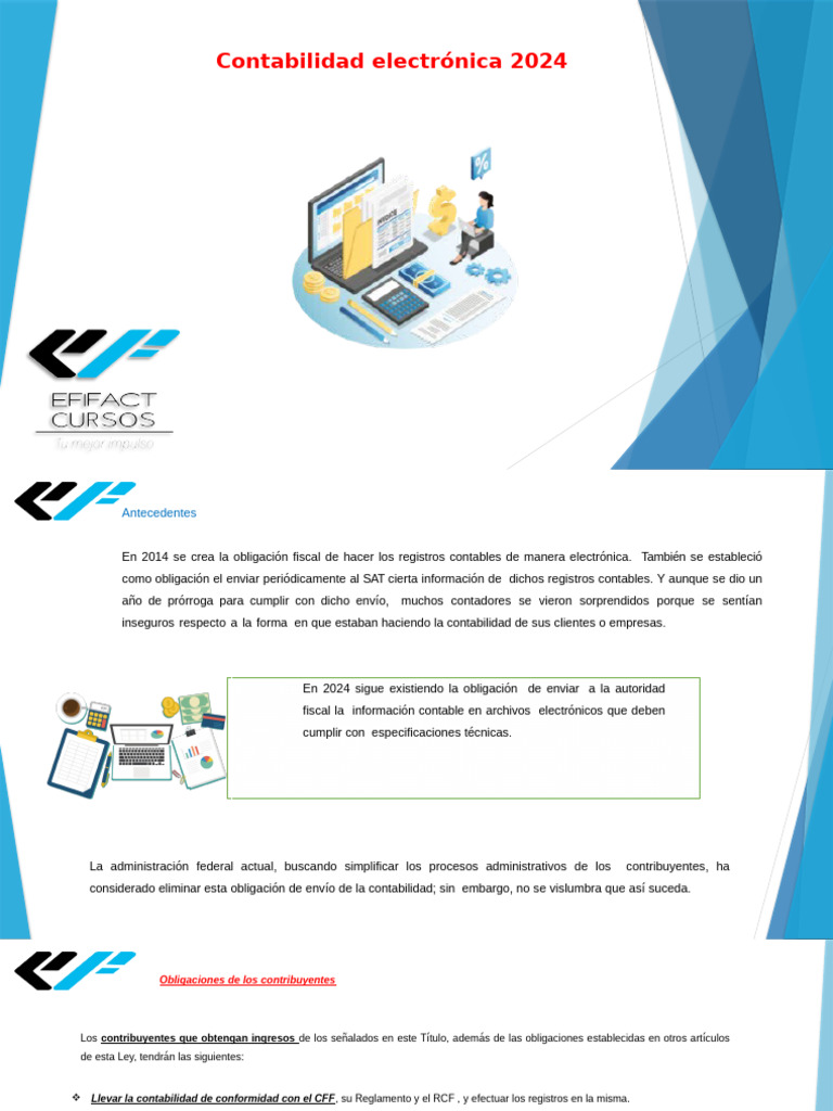 Contabilidad electronica 2024 | PDF