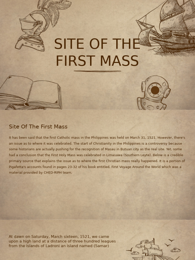 Site of The First Mass | PDF