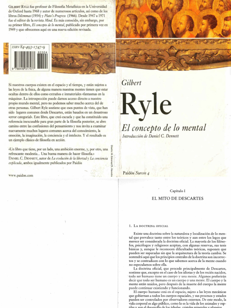 V15543 El Concepto de Lo Mental | PDF