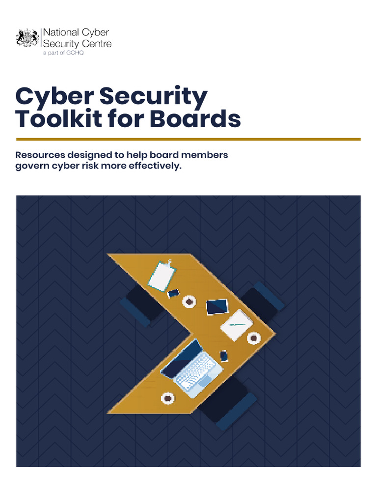 NCSC - Cyber Security Board Toolkit | PDF