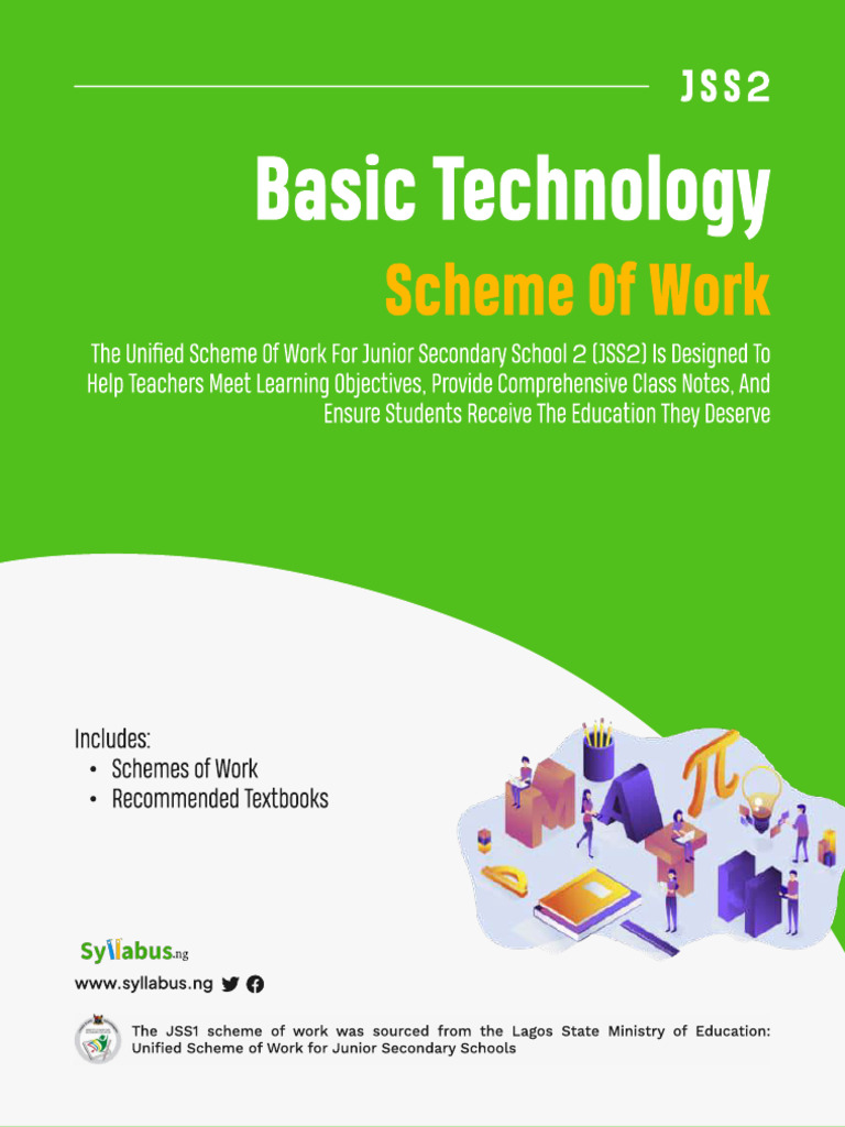 JSS2 Basic Technology Scheme of Work | PDF | Triangle | Circle
