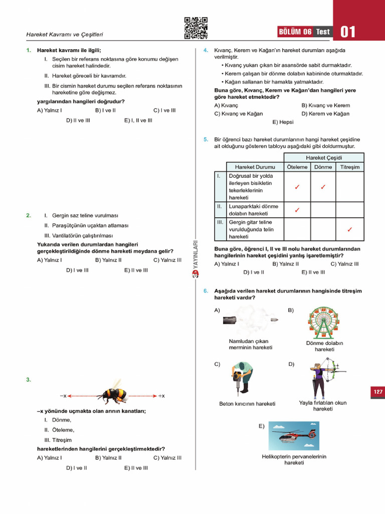@tgdenemeleriv2 2025 3D TYT FİZİK SB-127-127 | PDF