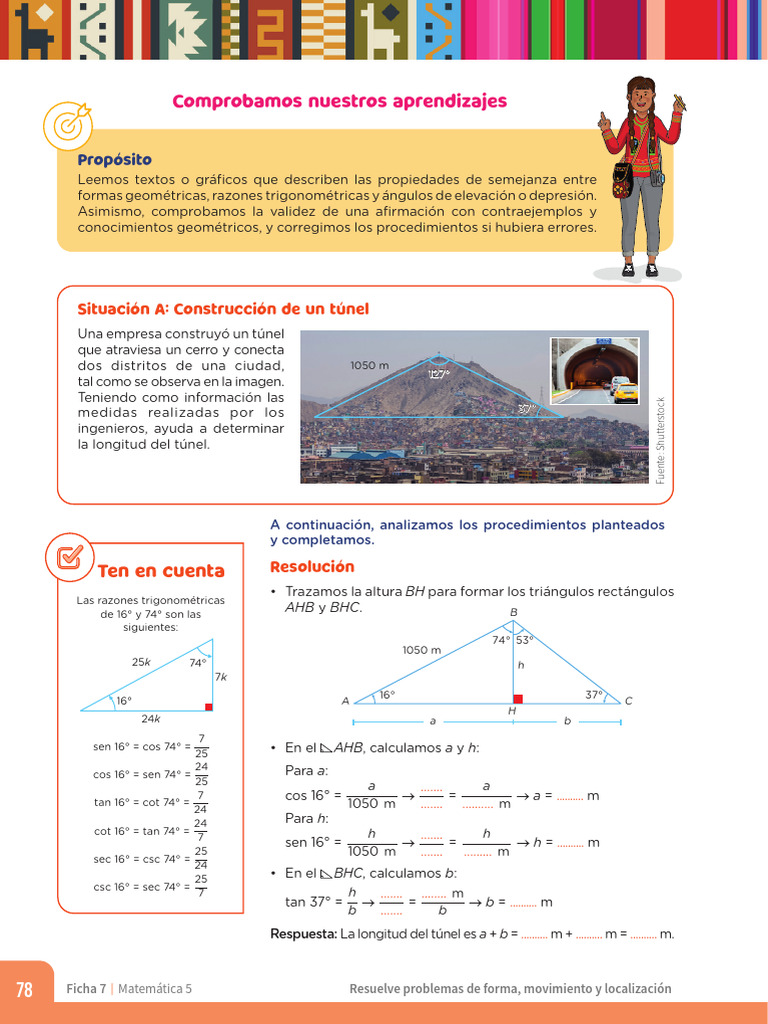 Comprobamos Nuestros Aprendizajes: Propósito | PDF