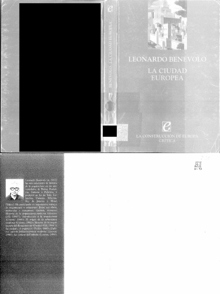 La Ciudad Europea - Benevolo - Compressed | PDF