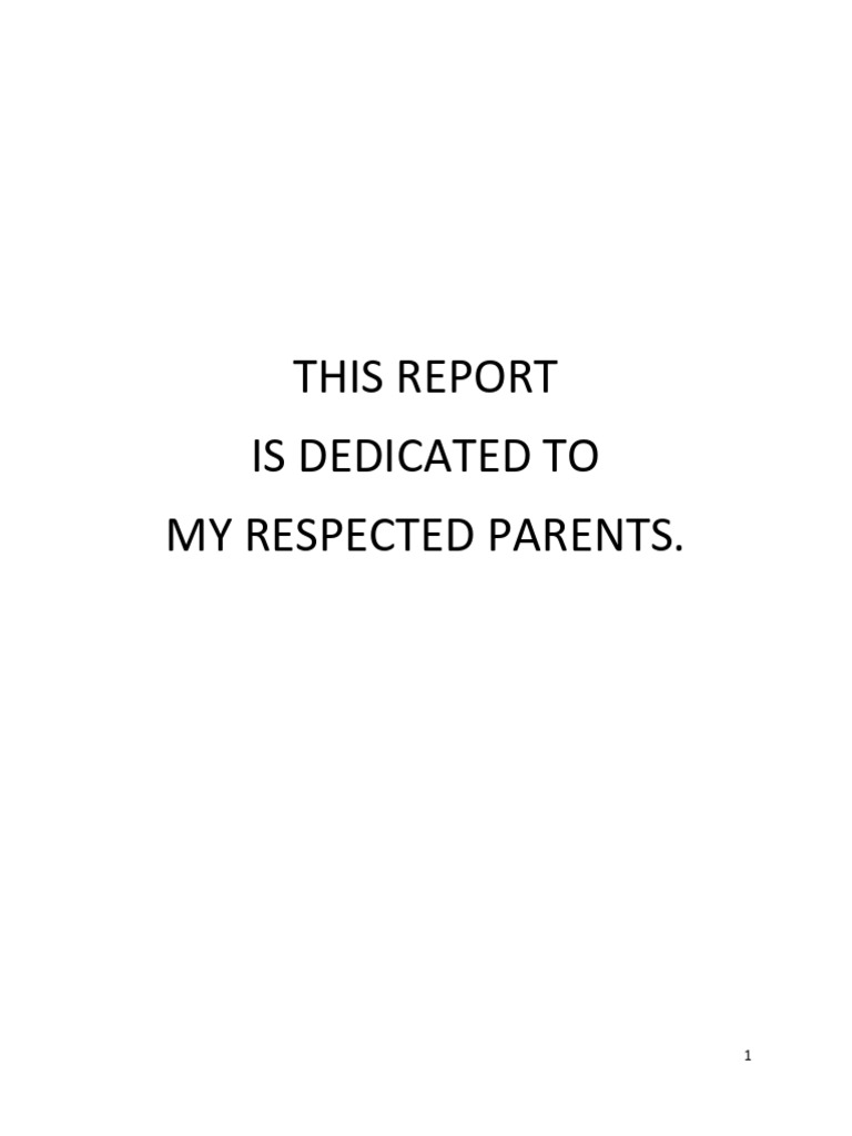 Mahajabin Report | PDF