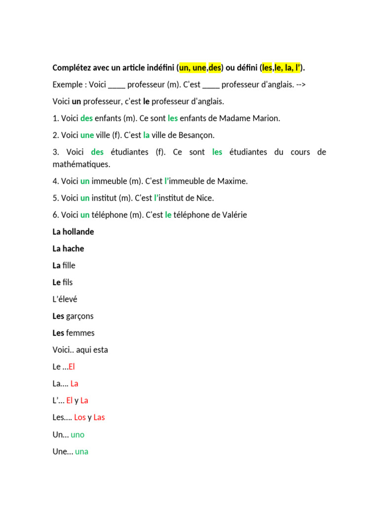 Exercice A1.1 Meva | PDF