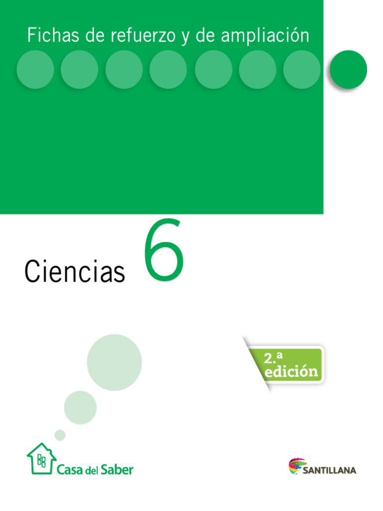 Fichas Santillana Ciencias 6° | PDF