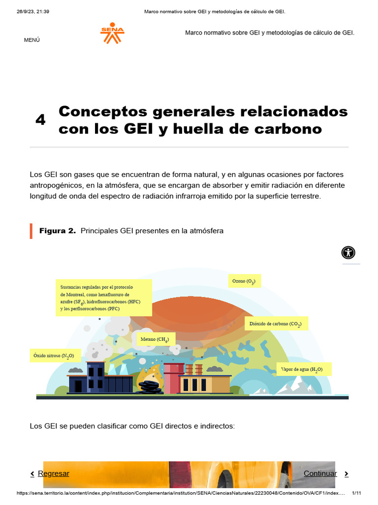 Marco Normativo Sobre GEI y Metodologías de Cálculo de GEI - 2 | PDF