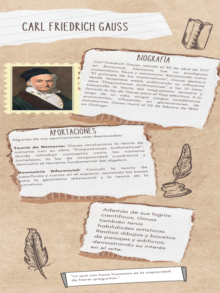 Carl Friedrich Gauss | PDF