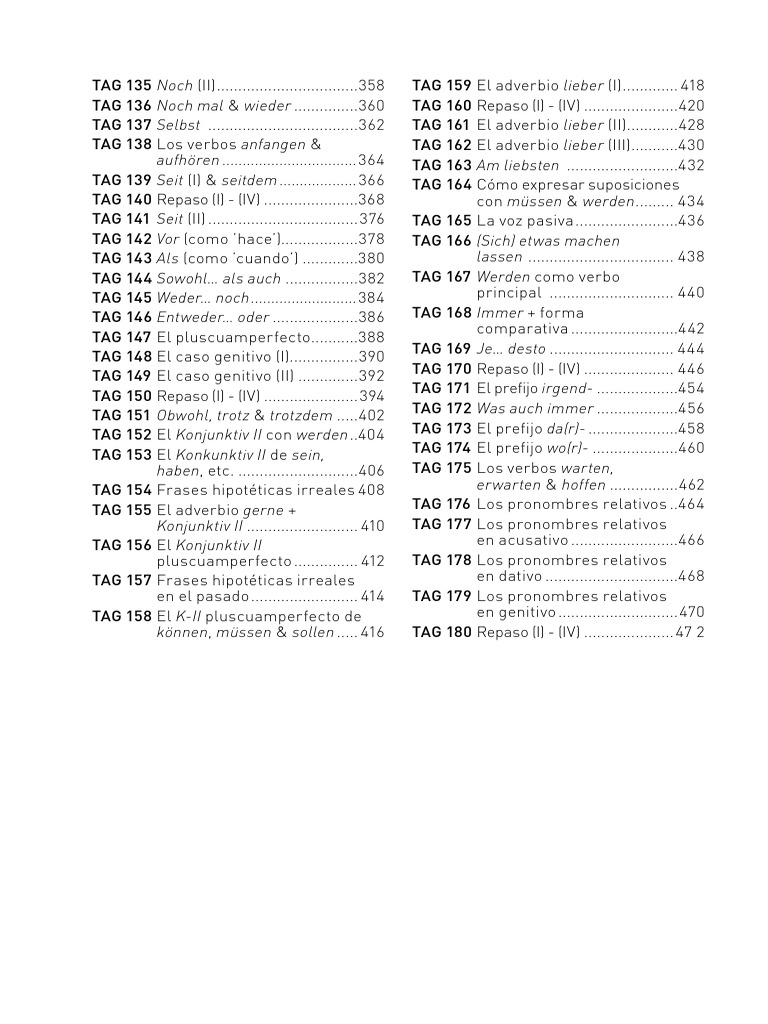 Alemán Frases Clave (Spanish Edition) | PDF