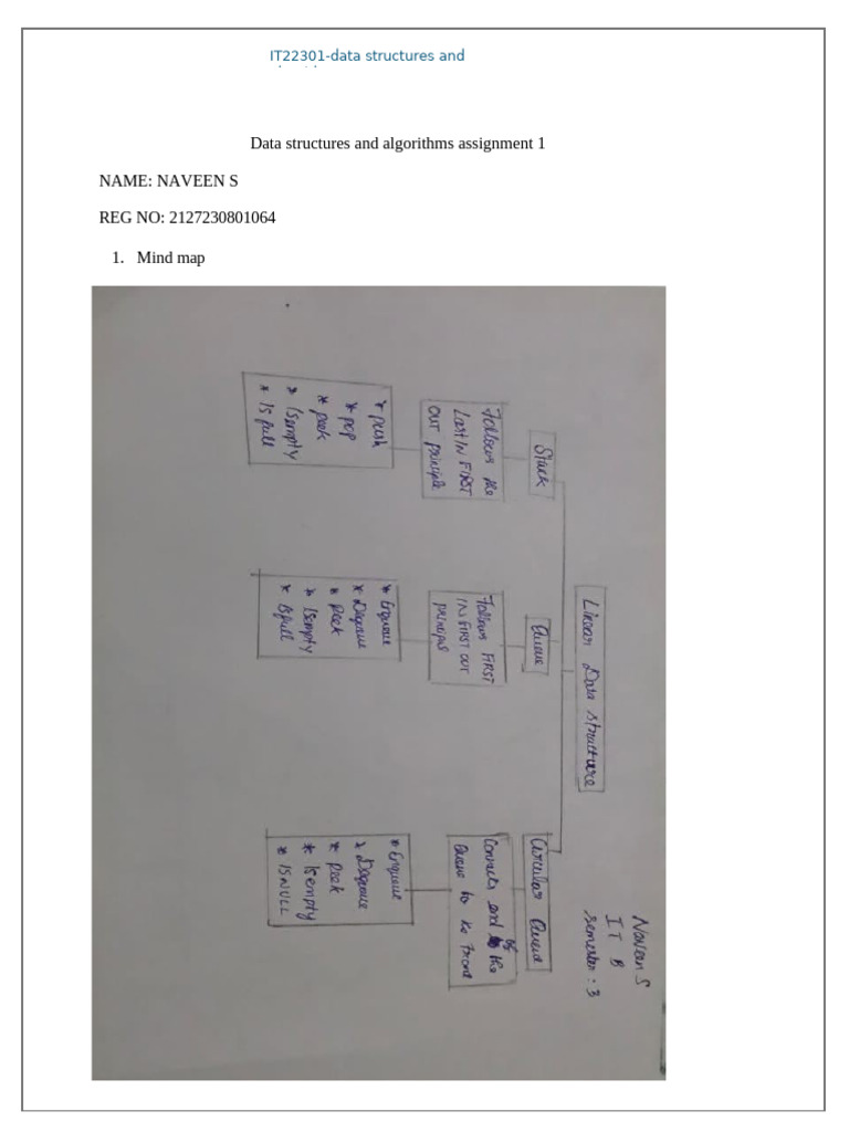 Pranav DSA Assignment-1 | PDF