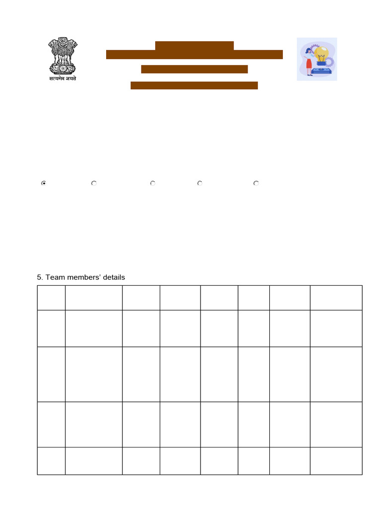 1 MSME Idea Hackathon 4.0 2024 Proposal Template | PDF