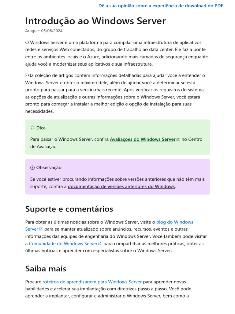 Windows Server Get Started | PDF