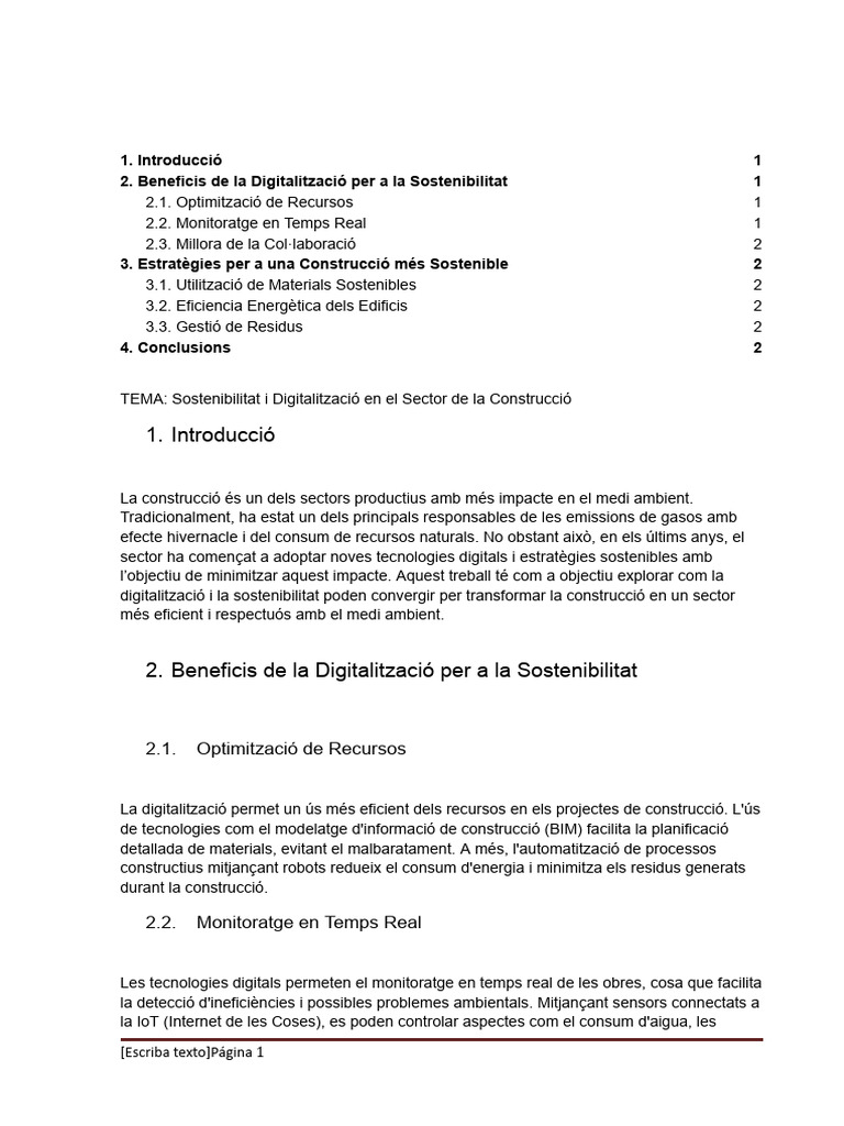 Tasca 1 Word Text XBP | PDF