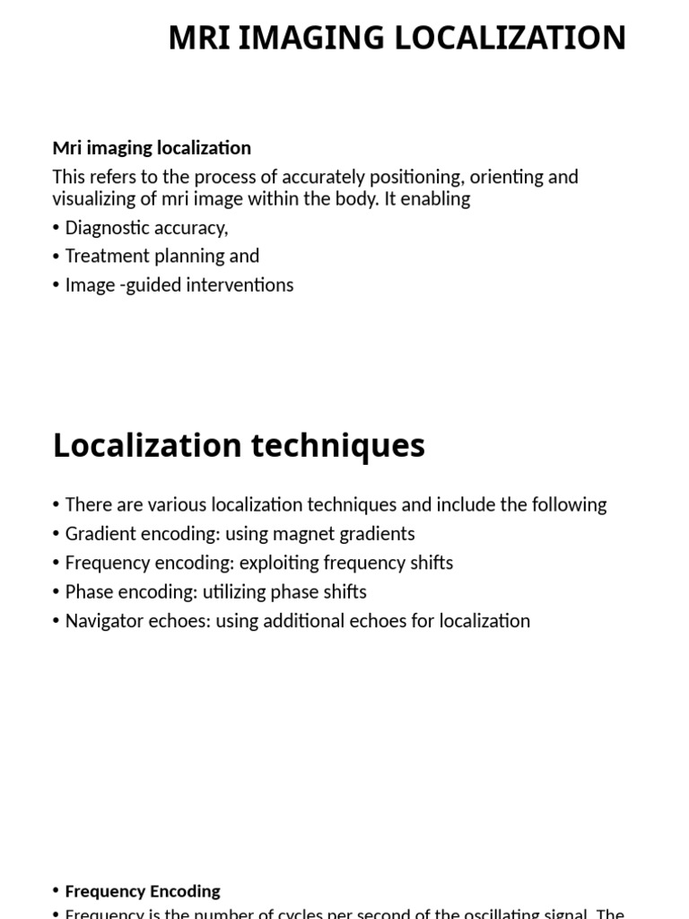 Localisation | PDF